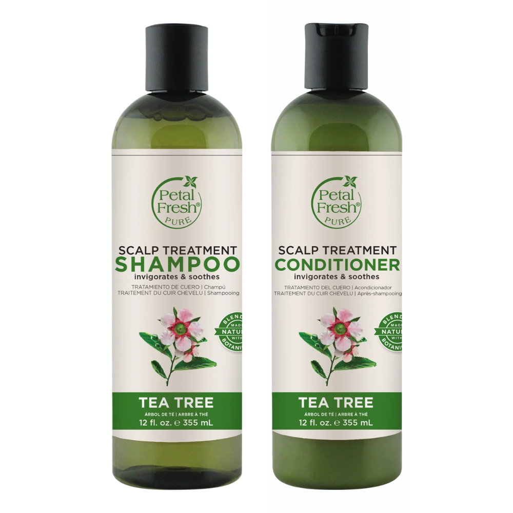 Petal Fresh Scalp Treatment Tea Tree Shampoo + Conditioner Combo ...